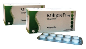 Miliprel 3 mg : boîte 30 comprimés et 60 comprimés | SYNTHEMEDIC
